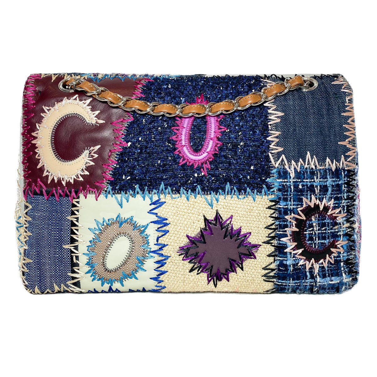Chanel Timeless Patchwork Multicolor Single Flap Bag | Consign of the ...