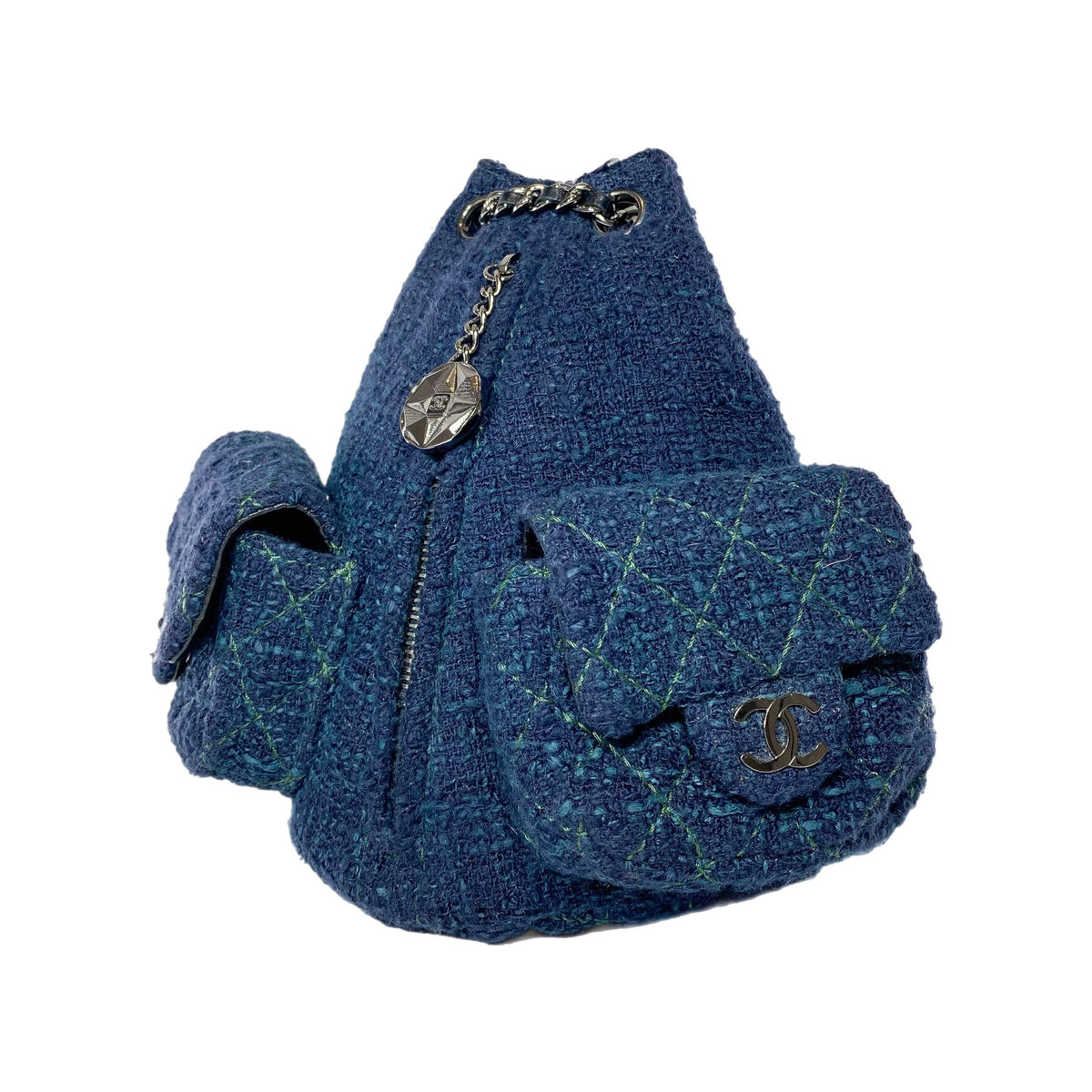 Chanel Navy Mini Backpack is Back Backpack | Consign of the Times