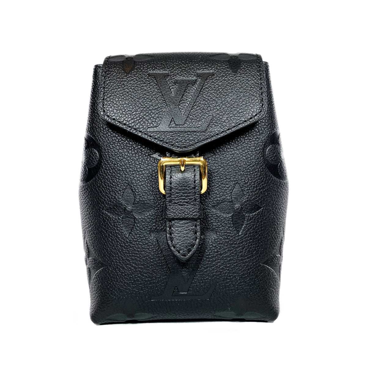 Louis Vuitton Black Empreinte Monogram Giant Tiny Backpack – Consign of ...
