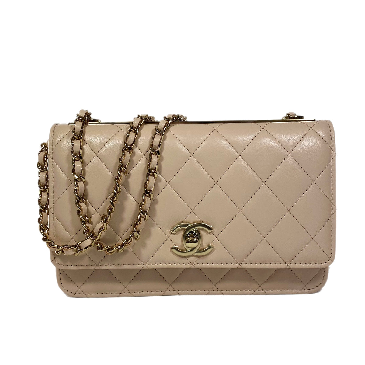 Chanel Light Beige Trendy WOC | Consign of the Times